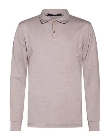 TAKESHY KUROSAWA Polo Shirt Size Viscose, Polyester, Elastane - Light Brown