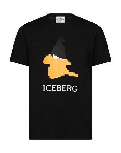 Iceberg Looney Tunes T-shirt Size Cotton, Elastane - Black