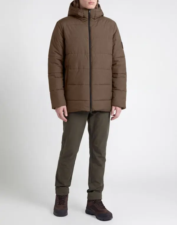 JACK WOLFSKIN Puffer Khaki Size Polyester