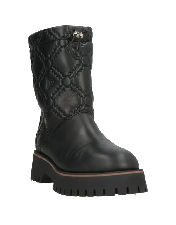 POLLINI Ankle Boots Calfskin, Polyurethane