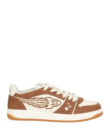 ENTERPRISE JAPAN Sneakers Light Brown Size Leather