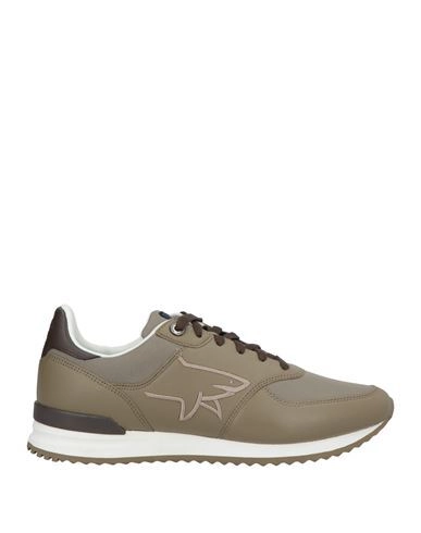 Paul & Shark Leather Low-top Sneakers - Beige