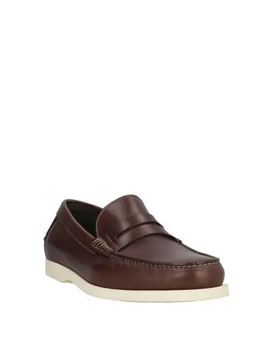 Paul & Shark Loafers Chocolate Size Leather