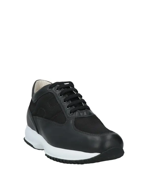 Hogan Leather And Textile Sneakers