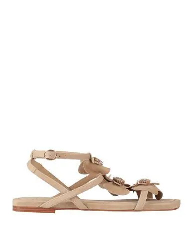 ALMA EN PENA Gladiator Sandals In Suede - Sand