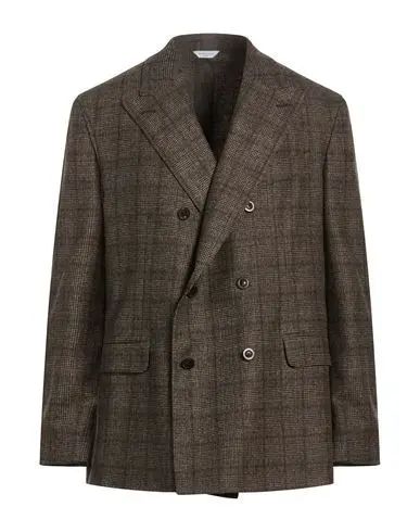 Boglioli Blazer Taupe Size Wool, Polyester, Elastane