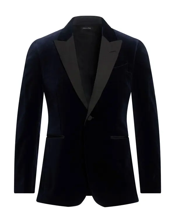 Dunhill Blazer Midnight Size Cotton