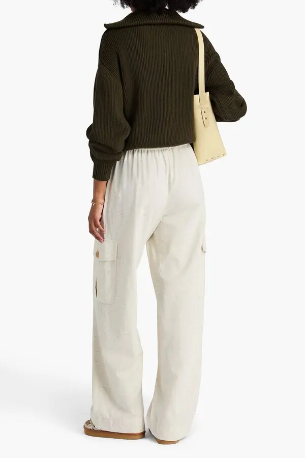Zimmermann Slub Cottonblend Twill Cargo Pants