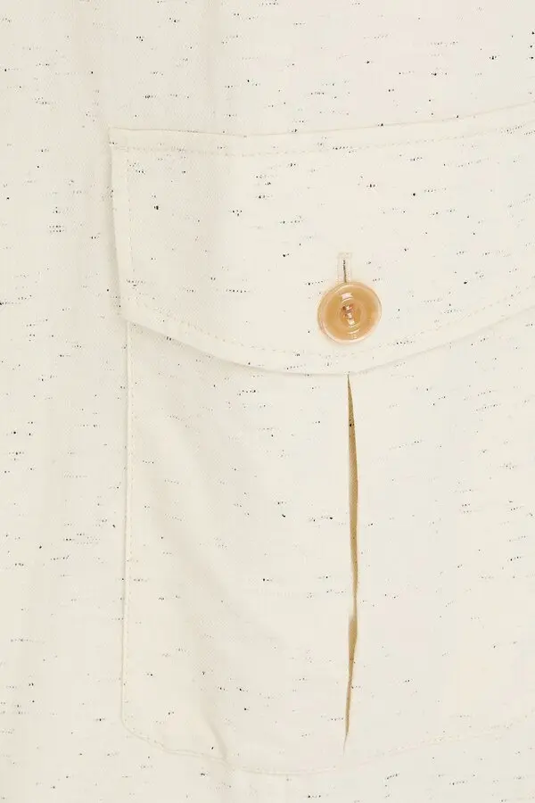 Zimmermann Slub Cottonblend Twill Cargo Pants
