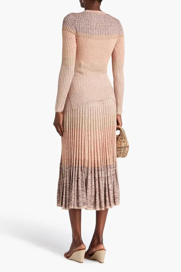 Zimmermann Striped Ribbedknit Top
