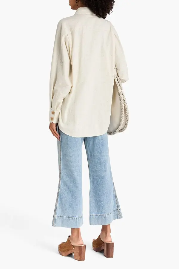 Zimmermann Slub Stretchcotton Twill Shirt
