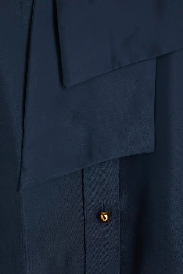 Zimmermann Pussybow Silktwill Blouse