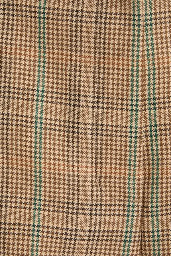 Zimmermann Prince Of Wales Checked Wool-blend Shorts