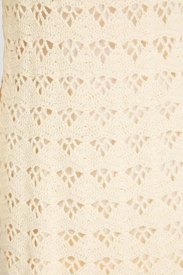 Zimmermann Crocheted Cotton Mini Dress