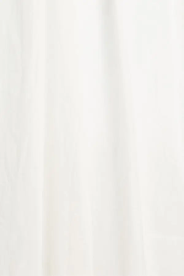 Zimmermann Ruffled Lacepaneled Gauze Midi Dress