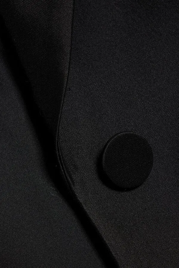 Zimmermann Gathered Silk And Woolblend Blazer