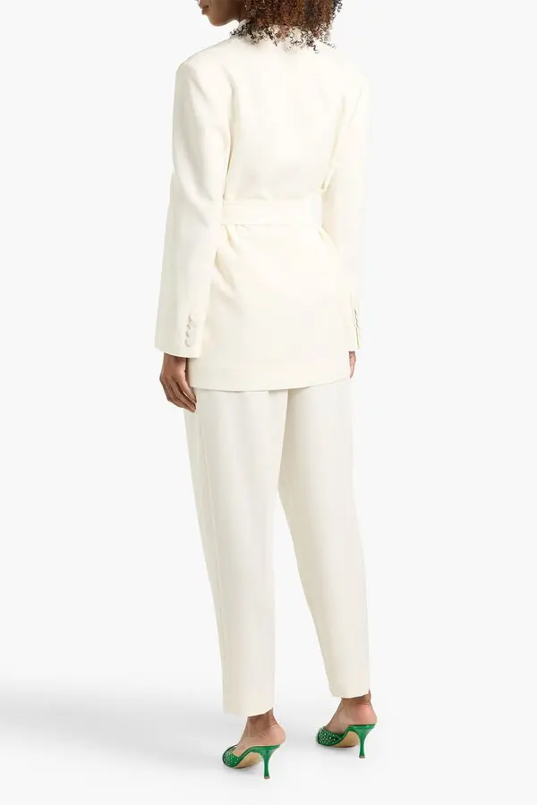Zimmermann Belted Woolblend Blazer