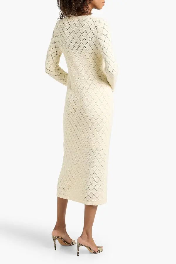 Zimmermann Pointelleknit Midi Dress