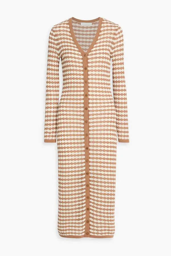 Zimmermann Crocheted Cottonblend Midi Dress