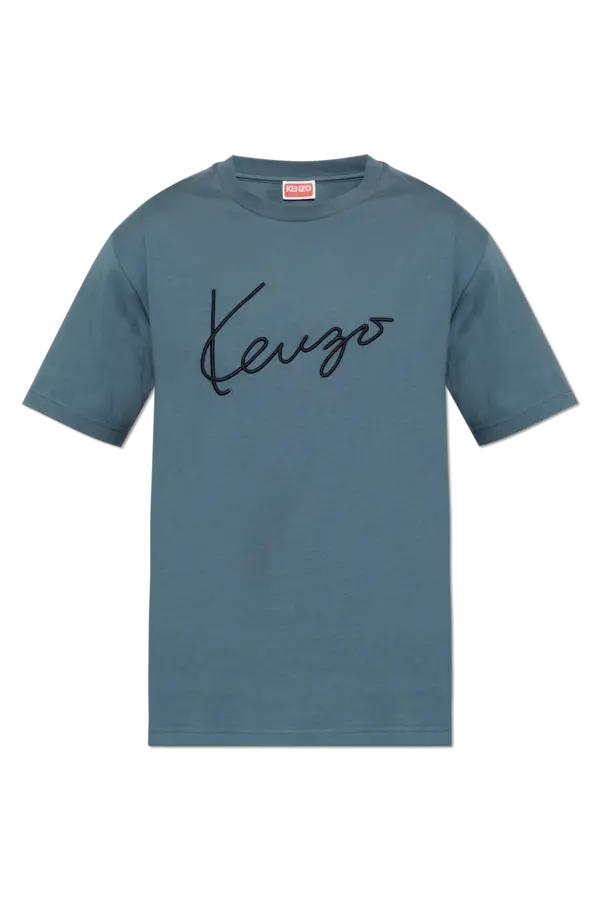 Kenzo T-shirt With Embroidered Logo