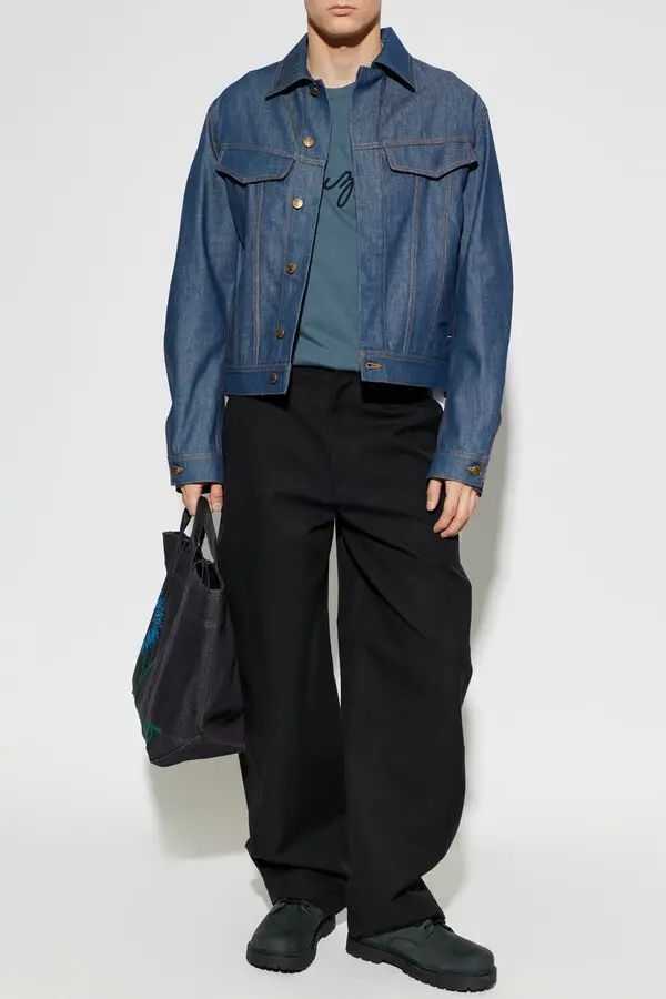 Kenzo T-shirt With Embroidered Logo