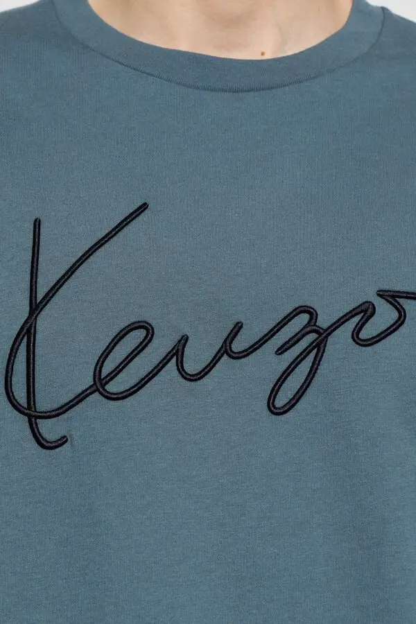 Kenzo T-shirt With Embroidered Logo