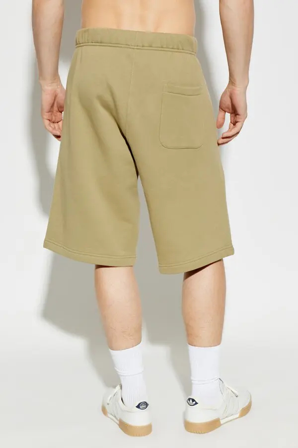 Kenzo Cotton Shorts With Embroidered Logo