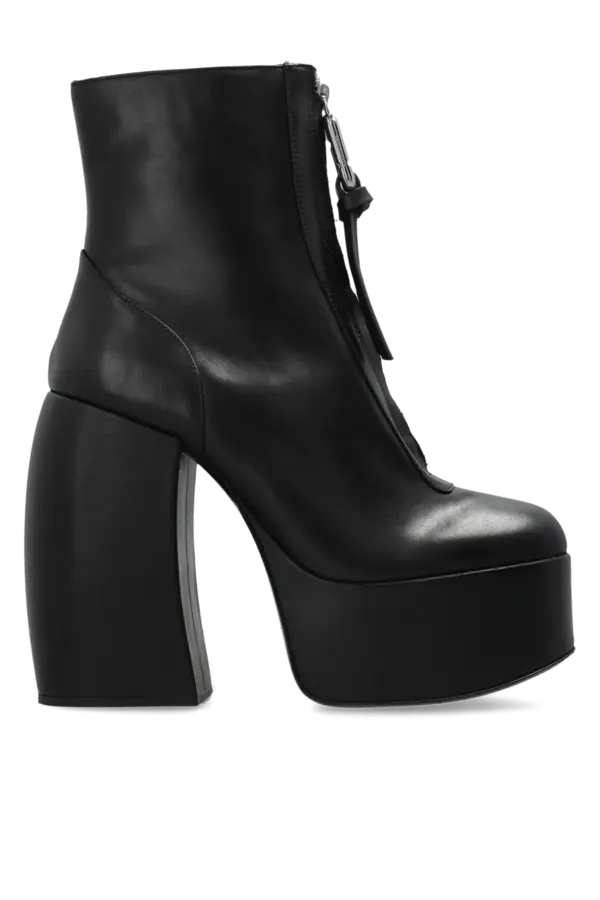 Marc Jacobs Gigi’ Platform Ankle Boots - Black
