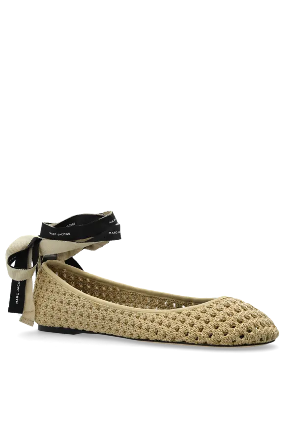 Marc Jacobs Ballet Flats With Lurex Thread