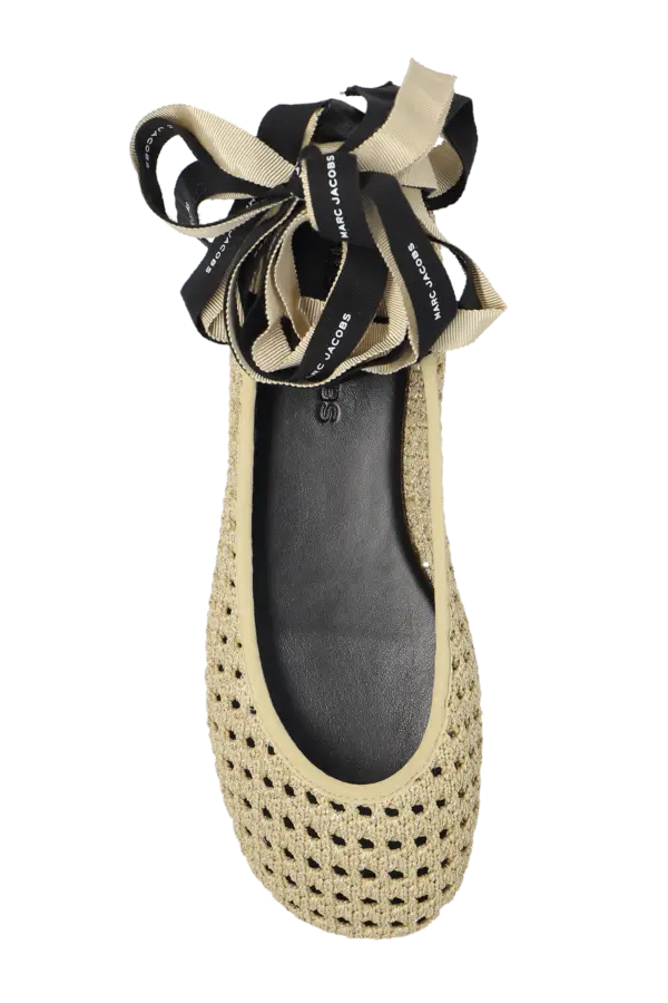 Marc Jacobs Ballet Flats With Lurex Thread