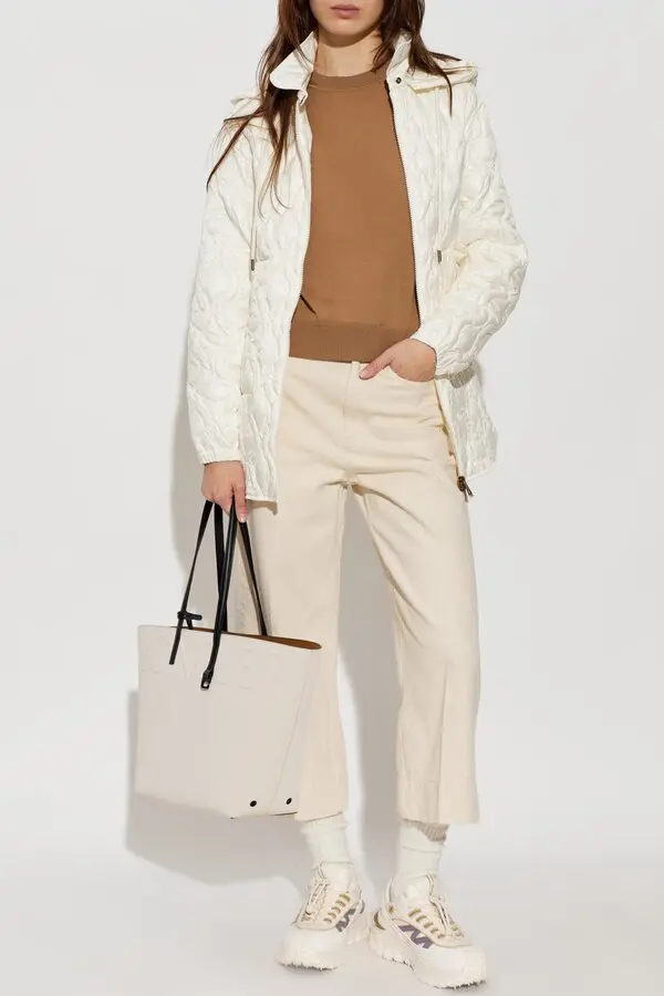 Moncler Wool Top With Crew Neckline