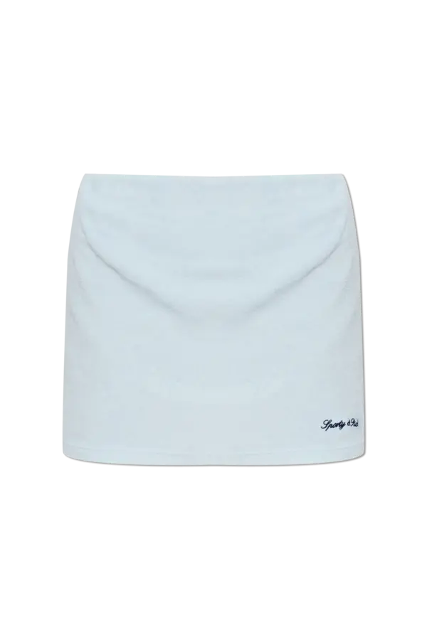 SPORTY & RICH Skirt From The 'marine' Collection - Blue