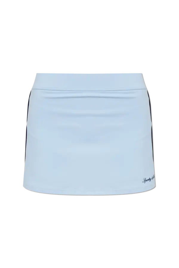 SPORTY & RICH Skort From The "beverly Hills Tennis" Collection - Blue