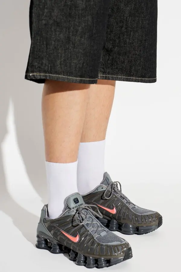 Nike Shox Tl Athletic Sneakers - Grey