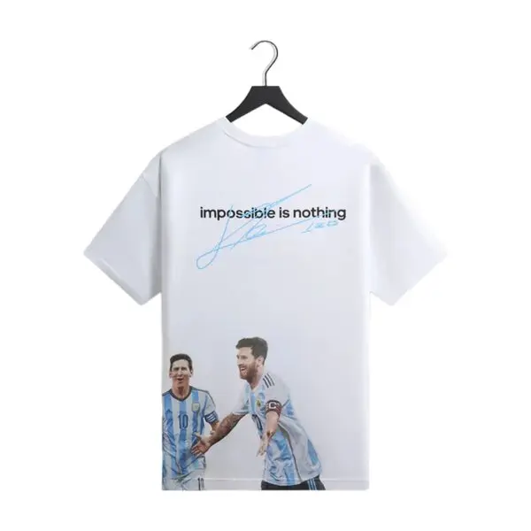 Kith X Messi For Adidas Football World Cup Graphic T-shirt - White
