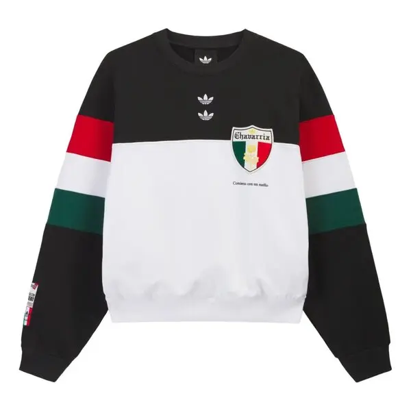 Adidas X Chavarria Fleece Crewneck Sweatshirt Asia Sizing - Black