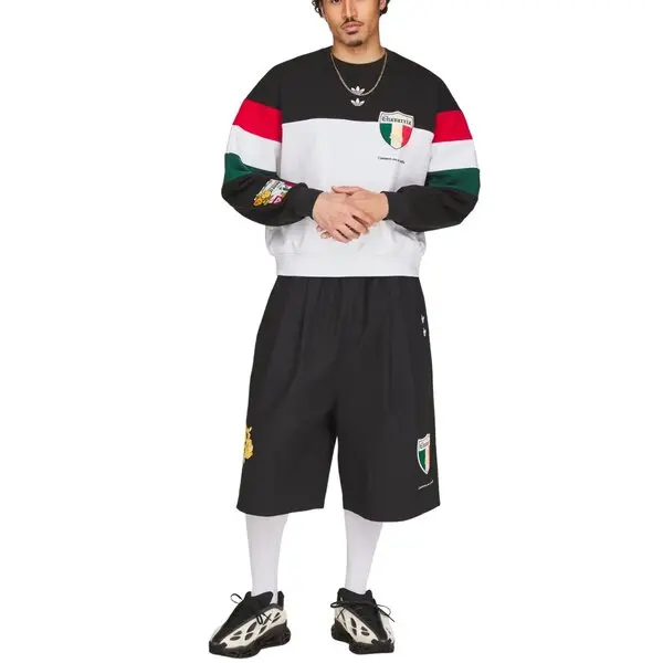 Adidas X Chavarria Fleece Crewneck Sweatshirt Asia Sizing - Black