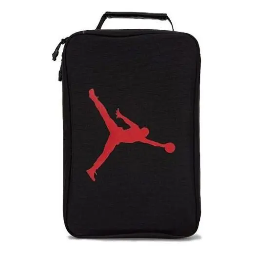 JORDAN Air Shoe Box Bag - Black/red