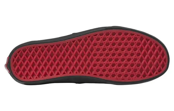 VANS Authentic Low-top Sneakers - Black/red
