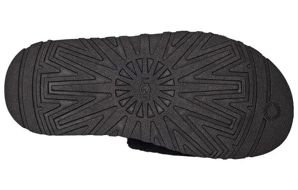 UGG Disco Slide Platform Slippers - Black