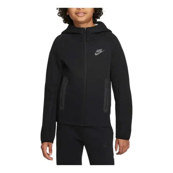 Nike Tech Fleece Full Zip Hoodie - Black