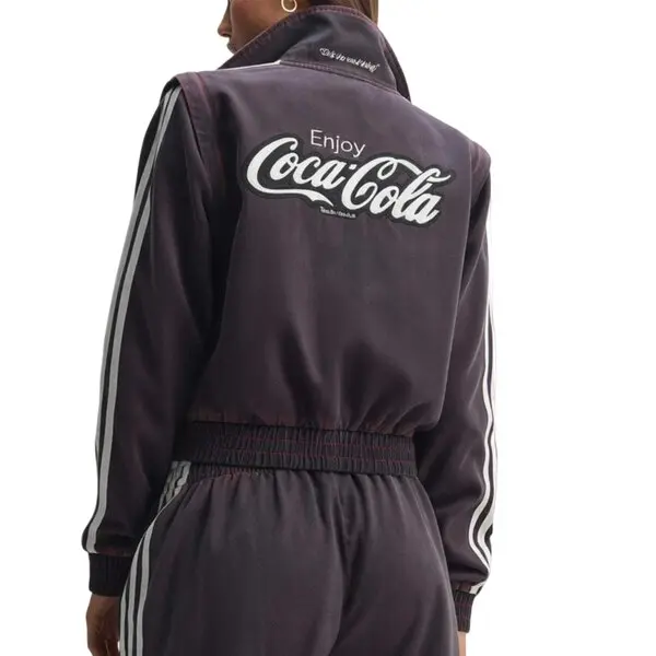 Adidas X Coca-cola Firebird Denim Track Jacket - Black