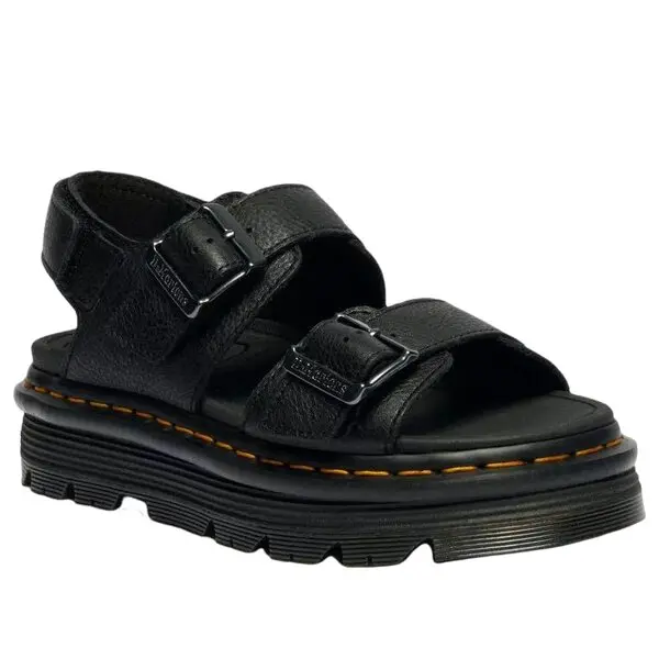 Dr. Martens Zebzag Pisa Leather Platform Sandals