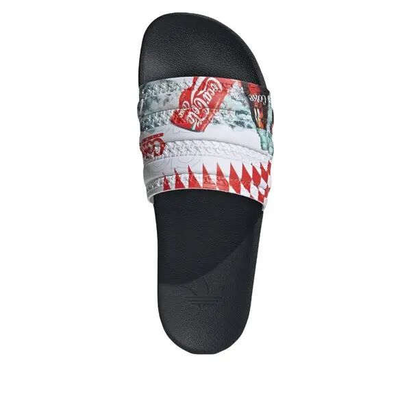 Adidas X Coca Cola Adilette Og Cf Slides - Core Black/cloud White/none