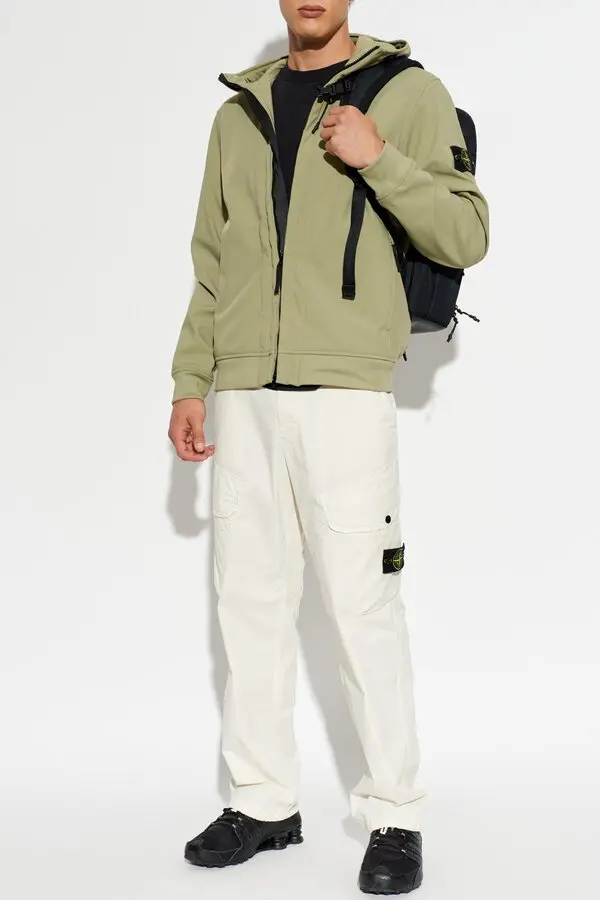 Stone Island Jacket With Hood