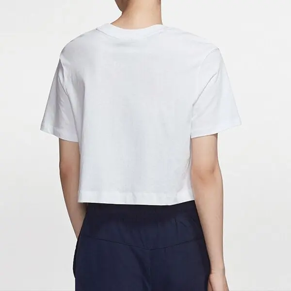 Nike Cropped T-shirt With Round Neck