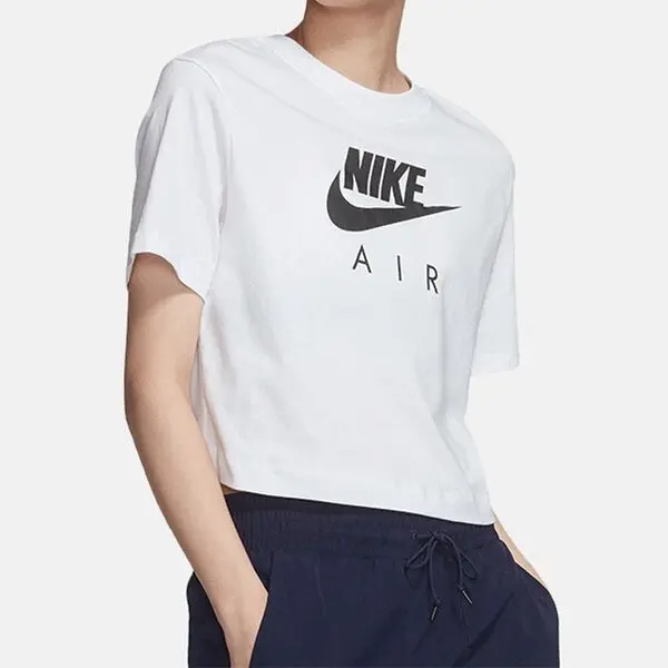 Nike Cropped T-shirt With Round Neck