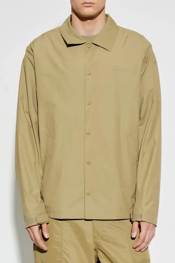Kenzo Lightweight Jacket With Embroidered Logo