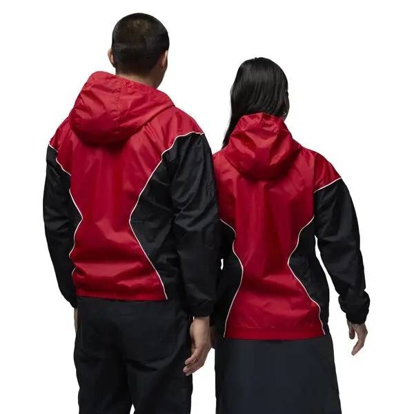 JORDAN As J Brk Draft Jacket - Black/red