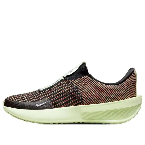 Nike Interact Run Easyon Se Sneakers - Black/barely Volt/multi-color